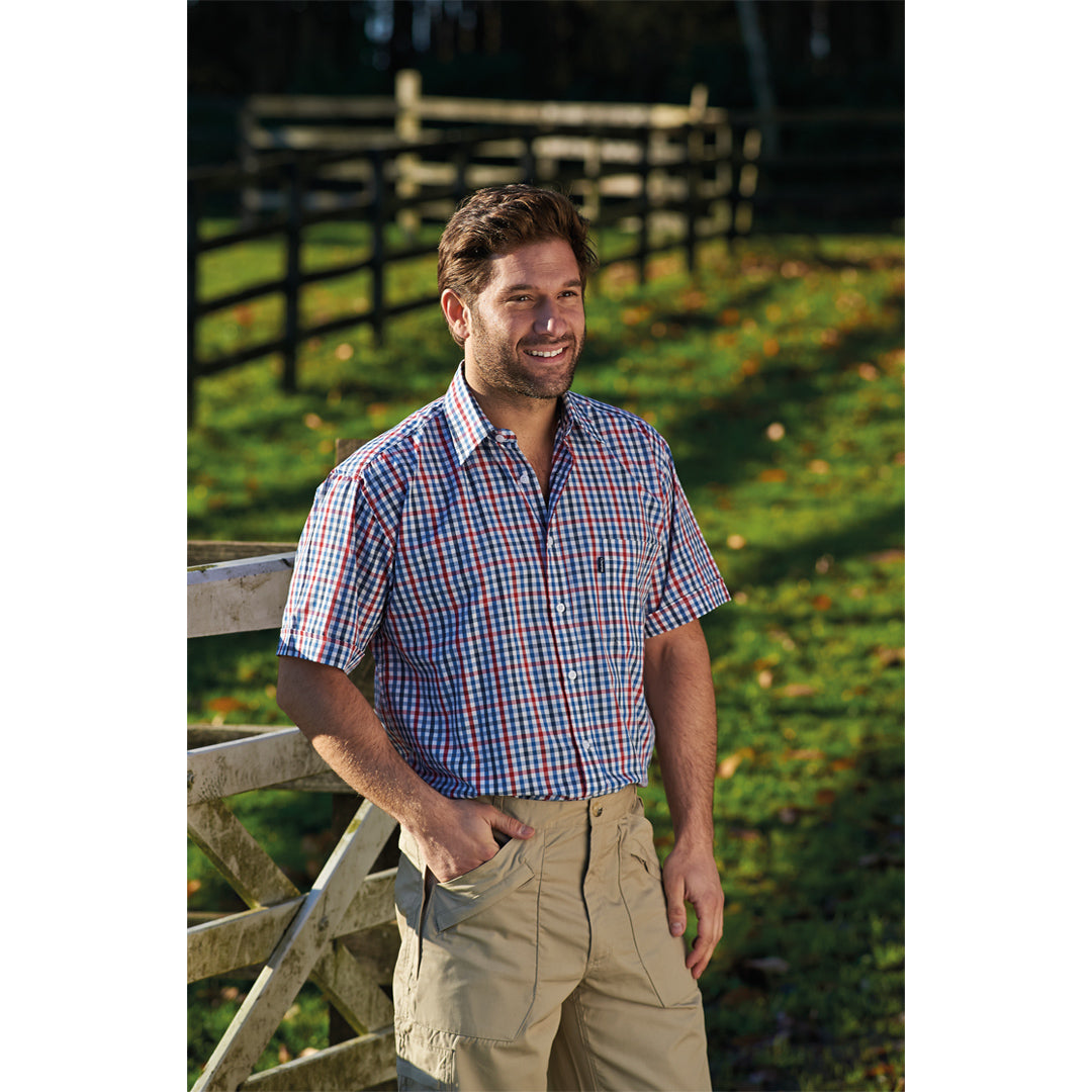 Champion Short Sleeve Check Shirt – Dollar Jeans