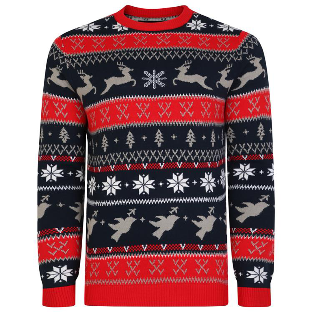 KAM Reindeer Xmas Jumper – Dollar Jeans