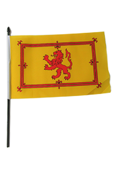Scotland Rampant Large Table Flag – Dollar Jeans