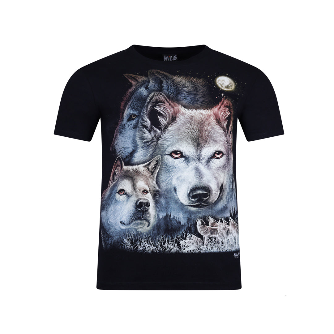 WILD Wolves T-Shirt – Dollar Jeans