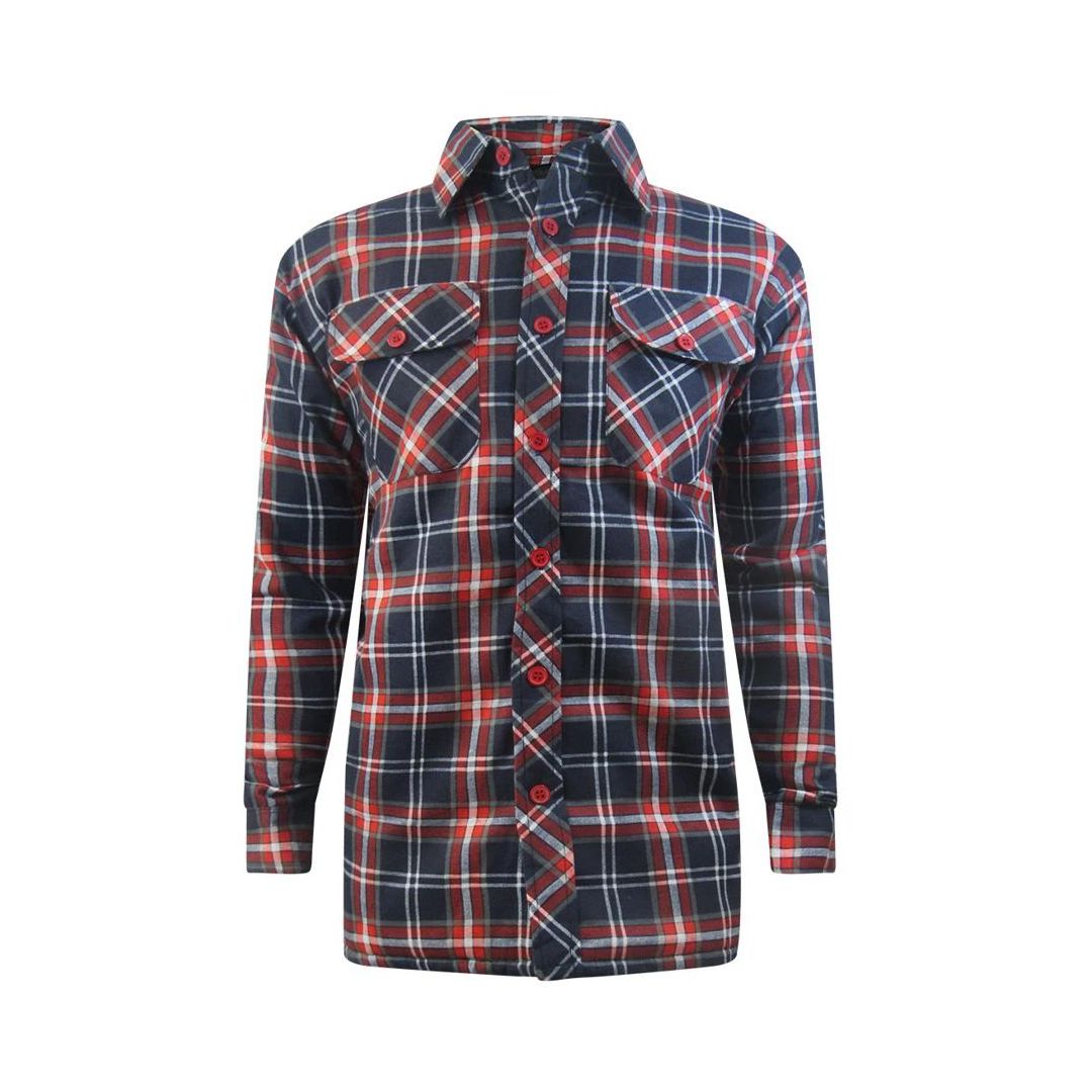 Euro Style Padded Check Shirt – Dollar Jeans